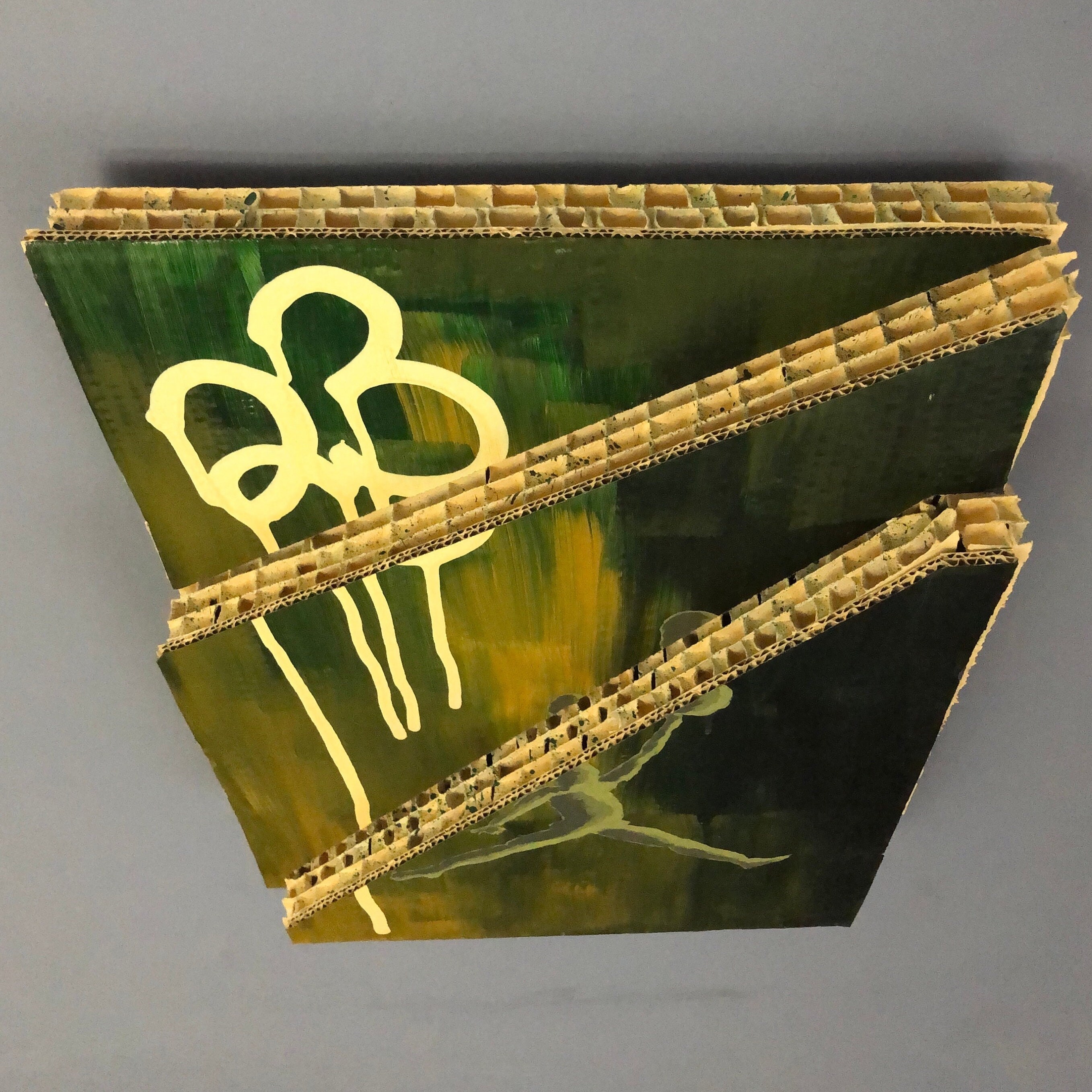 Air Jordan Pastel Yellow Logo Wall Art Unique Sneaker Painting ...