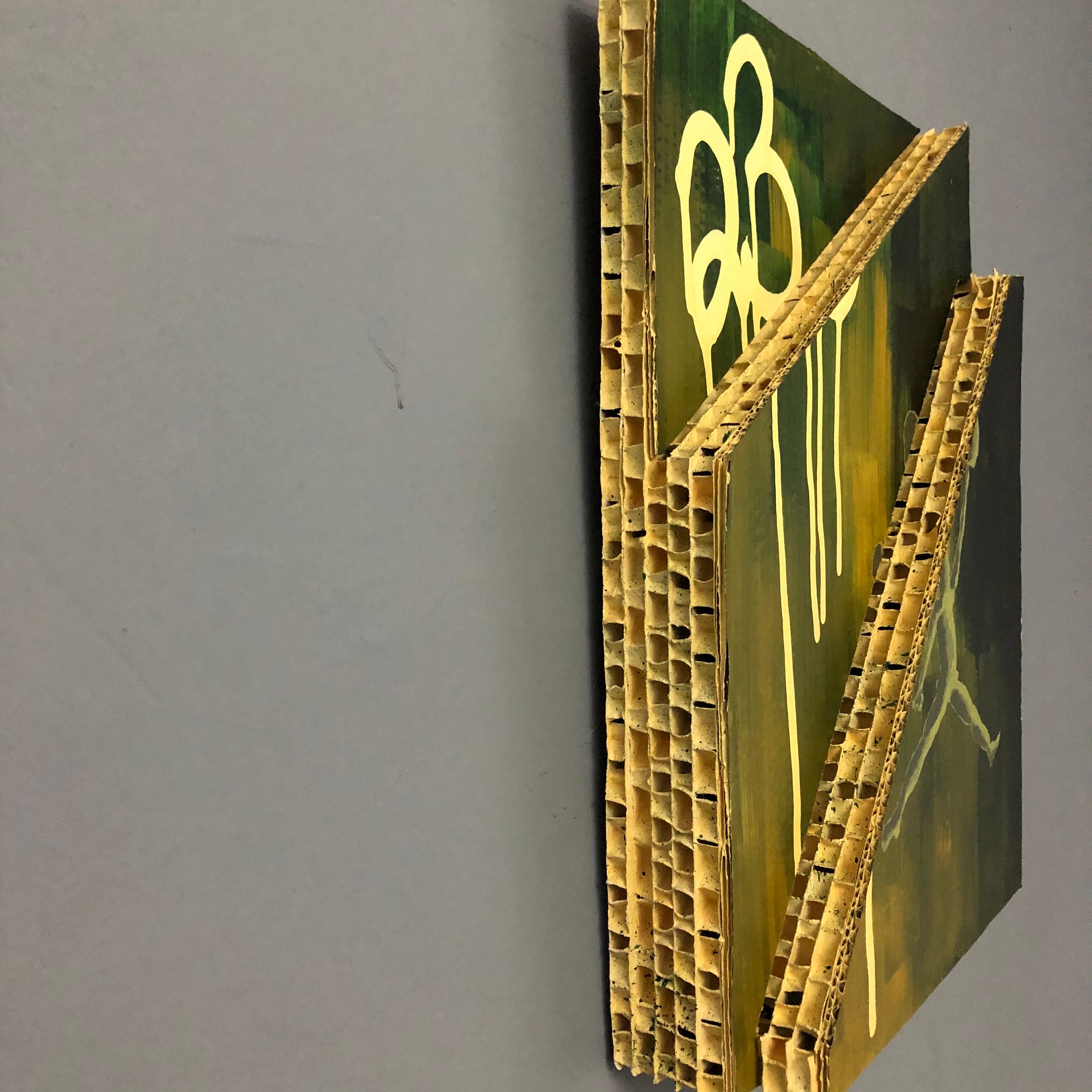 Air Jordan Pastel Yellow Logo Wall Art Unique Sneaker Painting ...