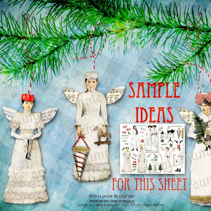 Printable Angel Tree Tags - Etsy