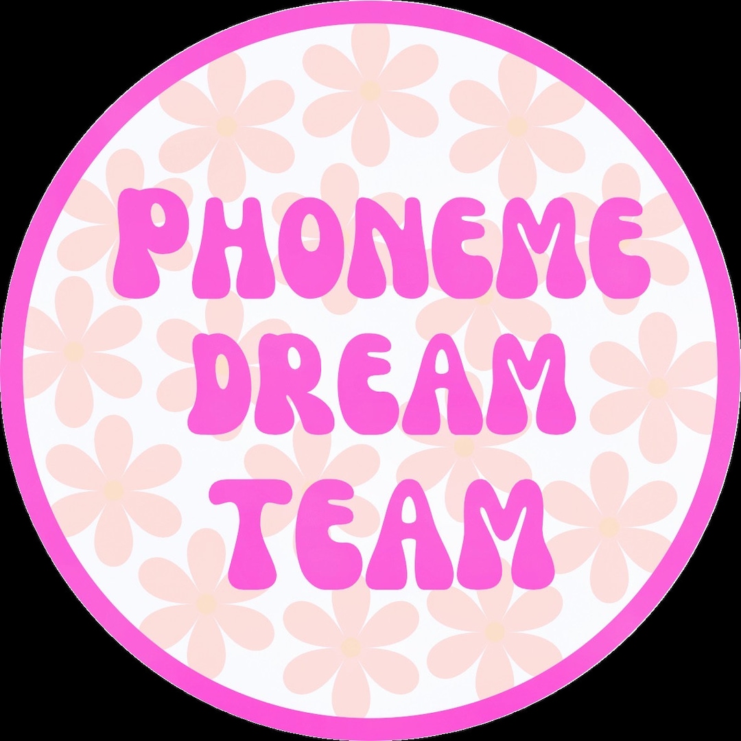 Phoneme Dream Team Sticker - Etsy