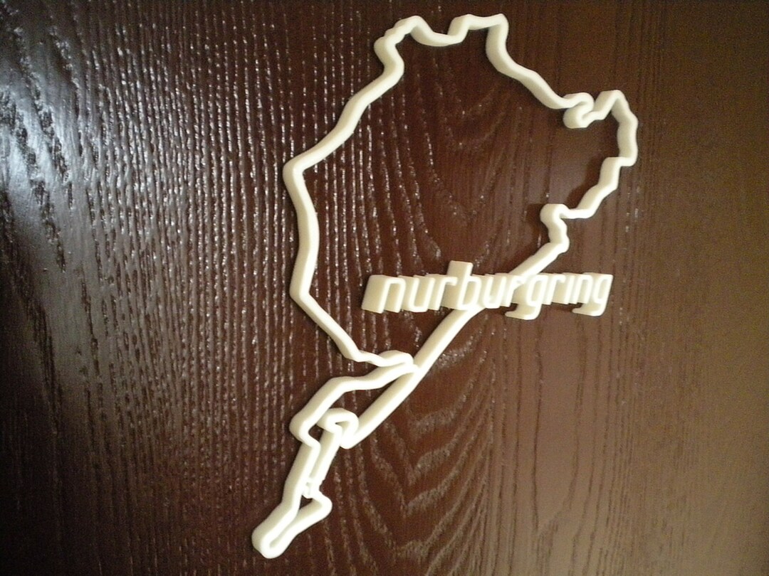 File Download, Nurburgring Track, Wall Art, Race Track - Etsy