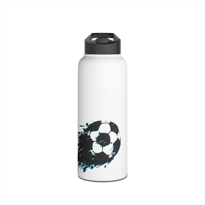 Soccer Water Bottle - Etsy