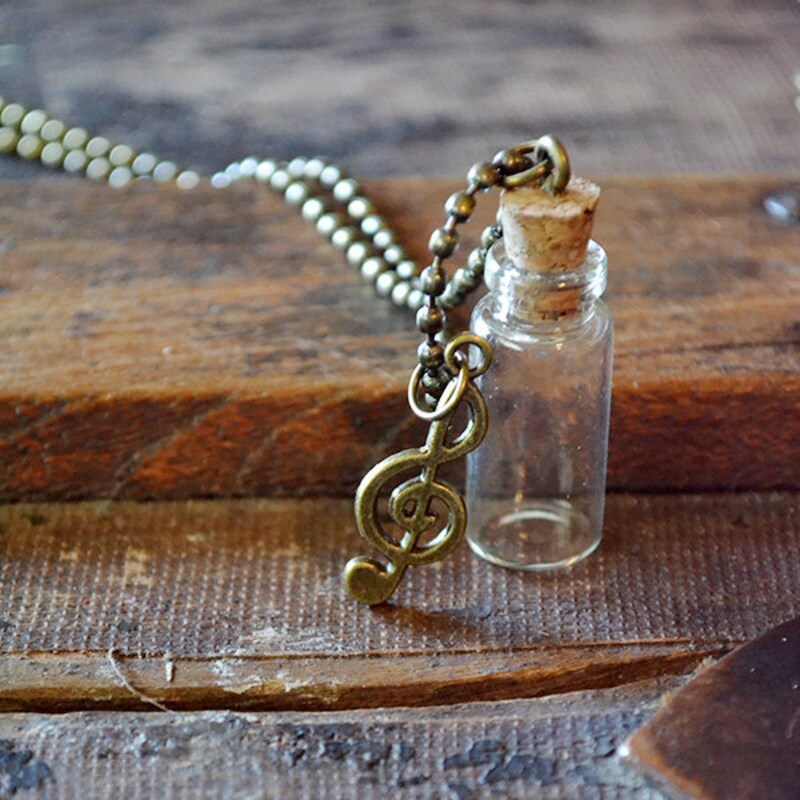 Secret Note Necklace - Etsy