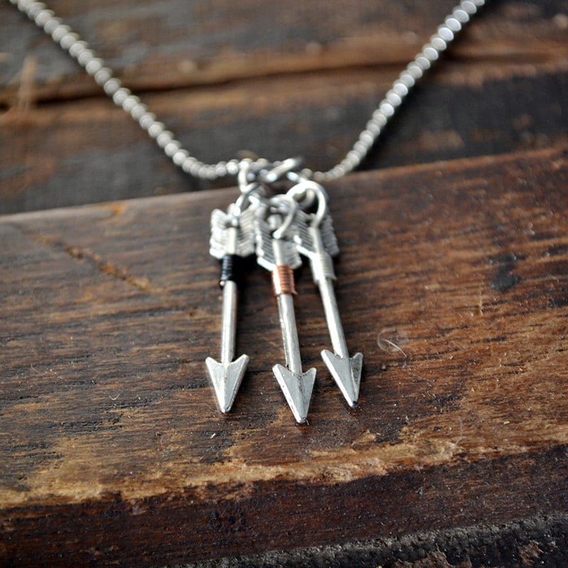 Arrow Necklace - Etsy