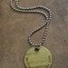 Authentic Vintage Detroit Tag Metal Necklace Detroit Jewelry - Etsy