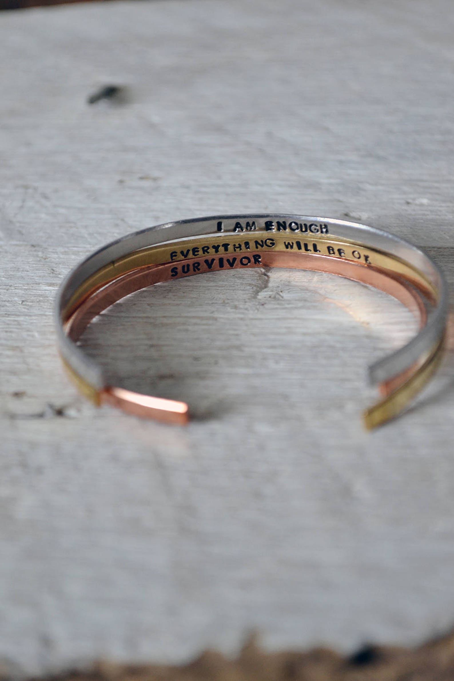 Hidden Message Bracelet - Secret Message Bracelet - Personalized ...