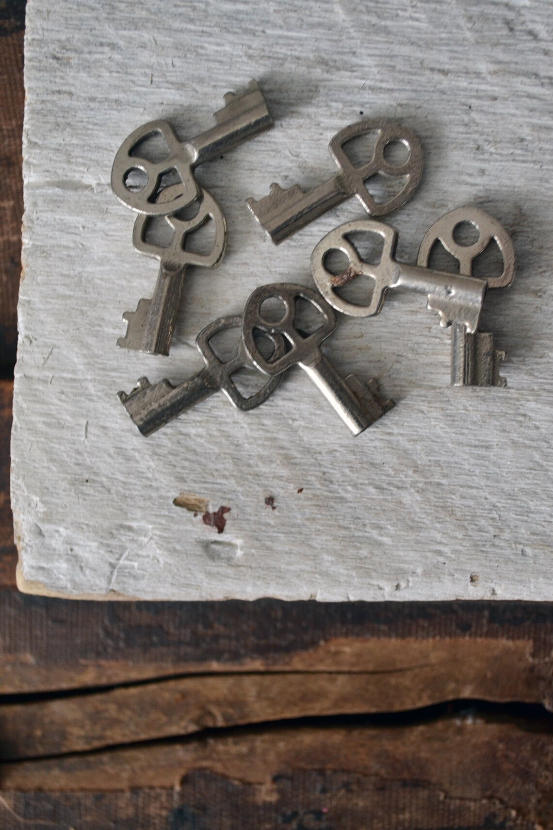 Vintage Skeleton Key Necklace Real Skeleton Key Pendant | Etsy