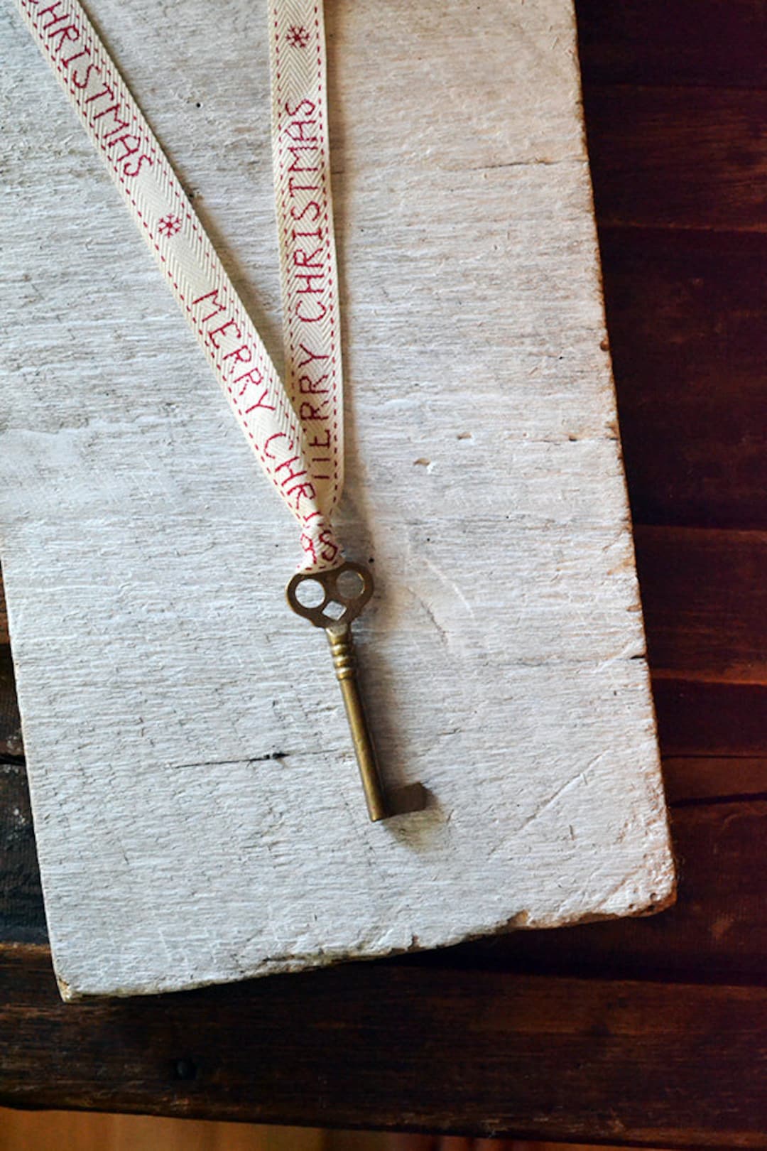 Antique Christmas Key - Santas Magic Key - Skeleton Key Christmas ...