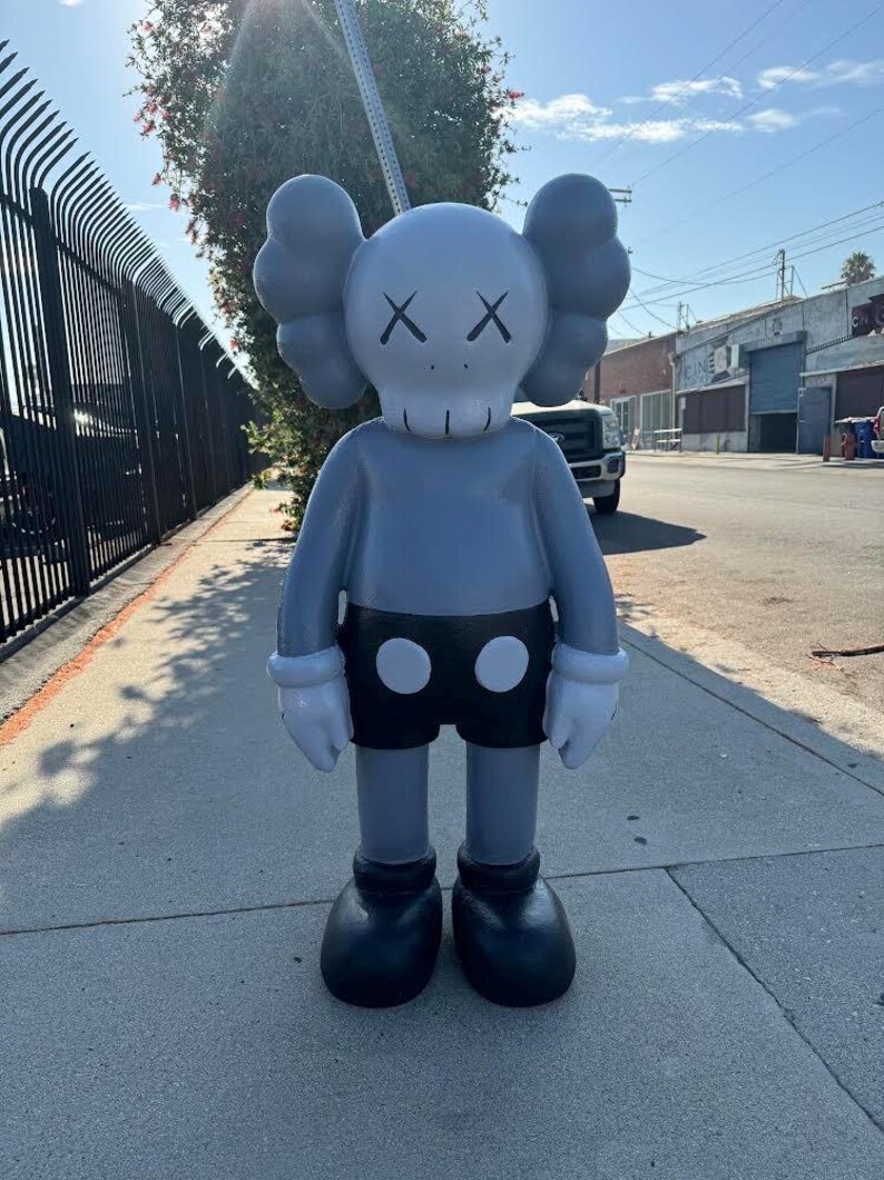 5,6,7 FEET Tall Life Size Kaws Inspired Figure for Interior and ...