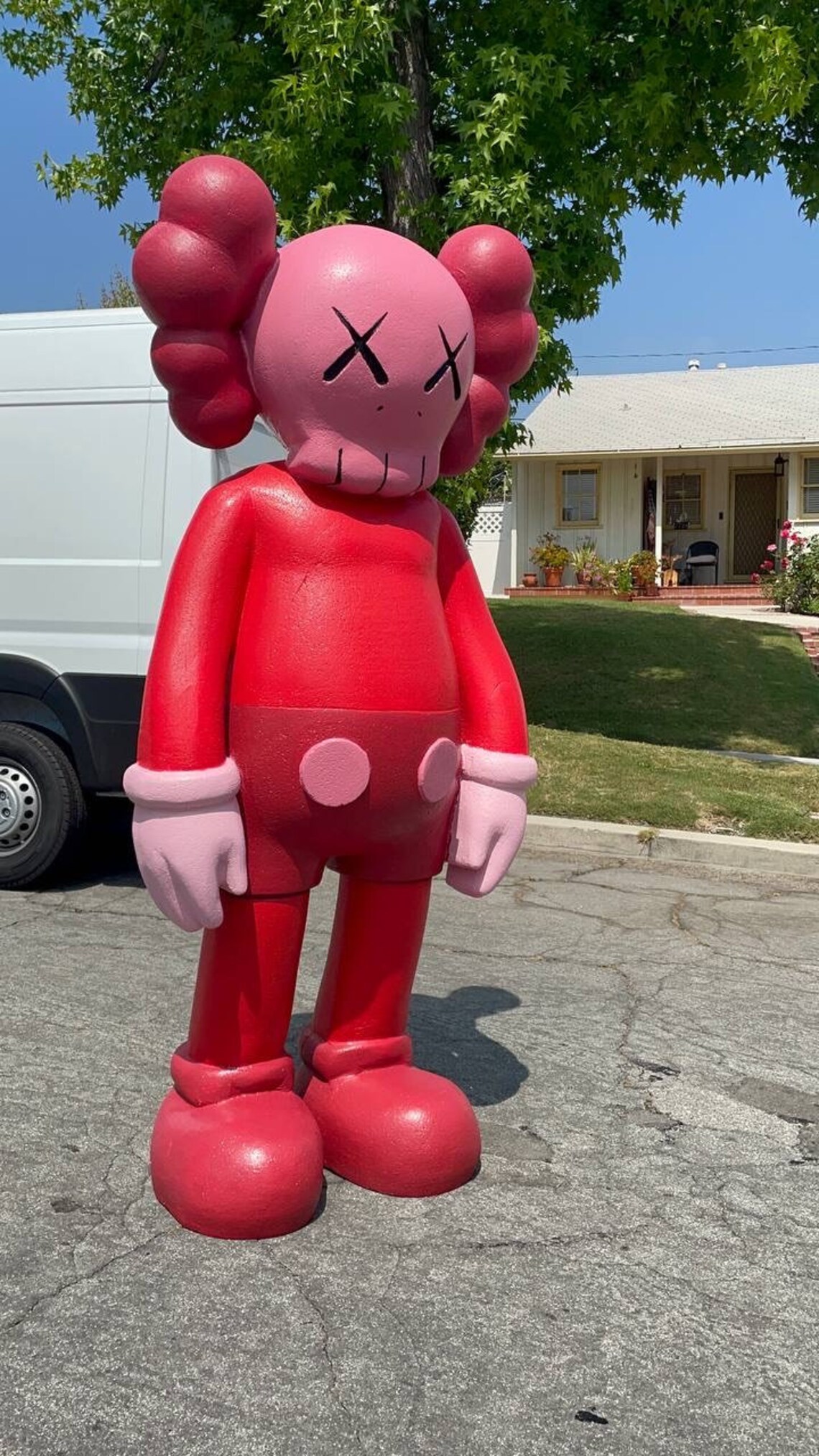 7 FEET Tall Life Size Kaws Inspired Figure for Interior and Exterior ...