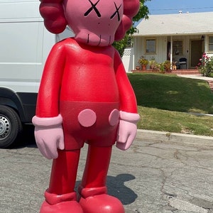 7 FEET Tall Life Size Kaws Inspired Figure for Interior and Exterior ...