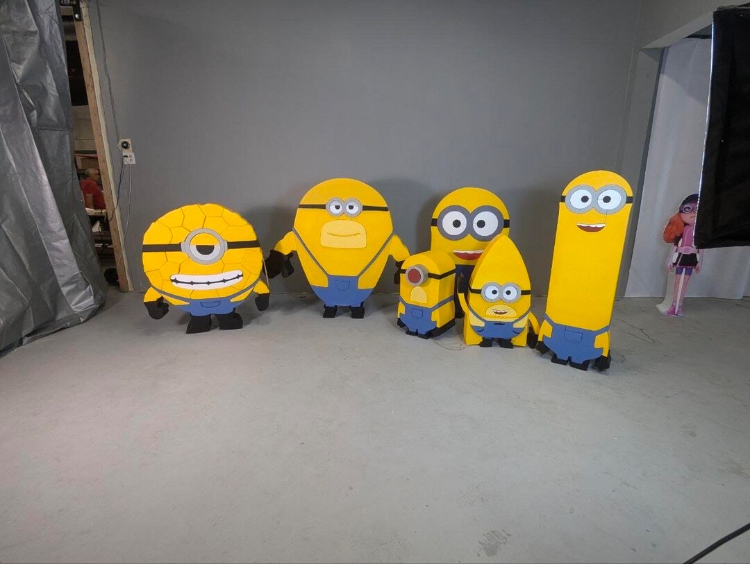 MINIONS LIFE SIZE Characters, Mega Big Minions, Decorations for Events ...