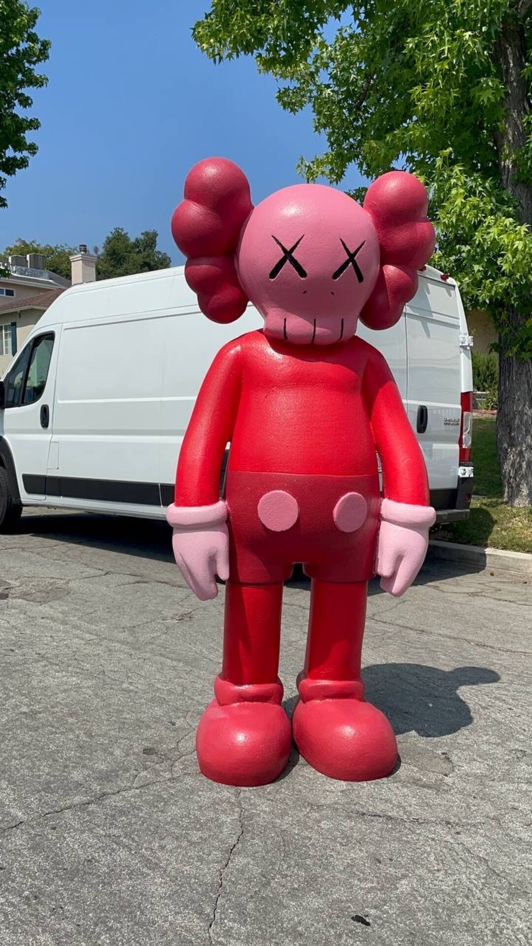 7 FEET Tall Life Size Kaws Inspired Figure for Interior and Exterior ...
