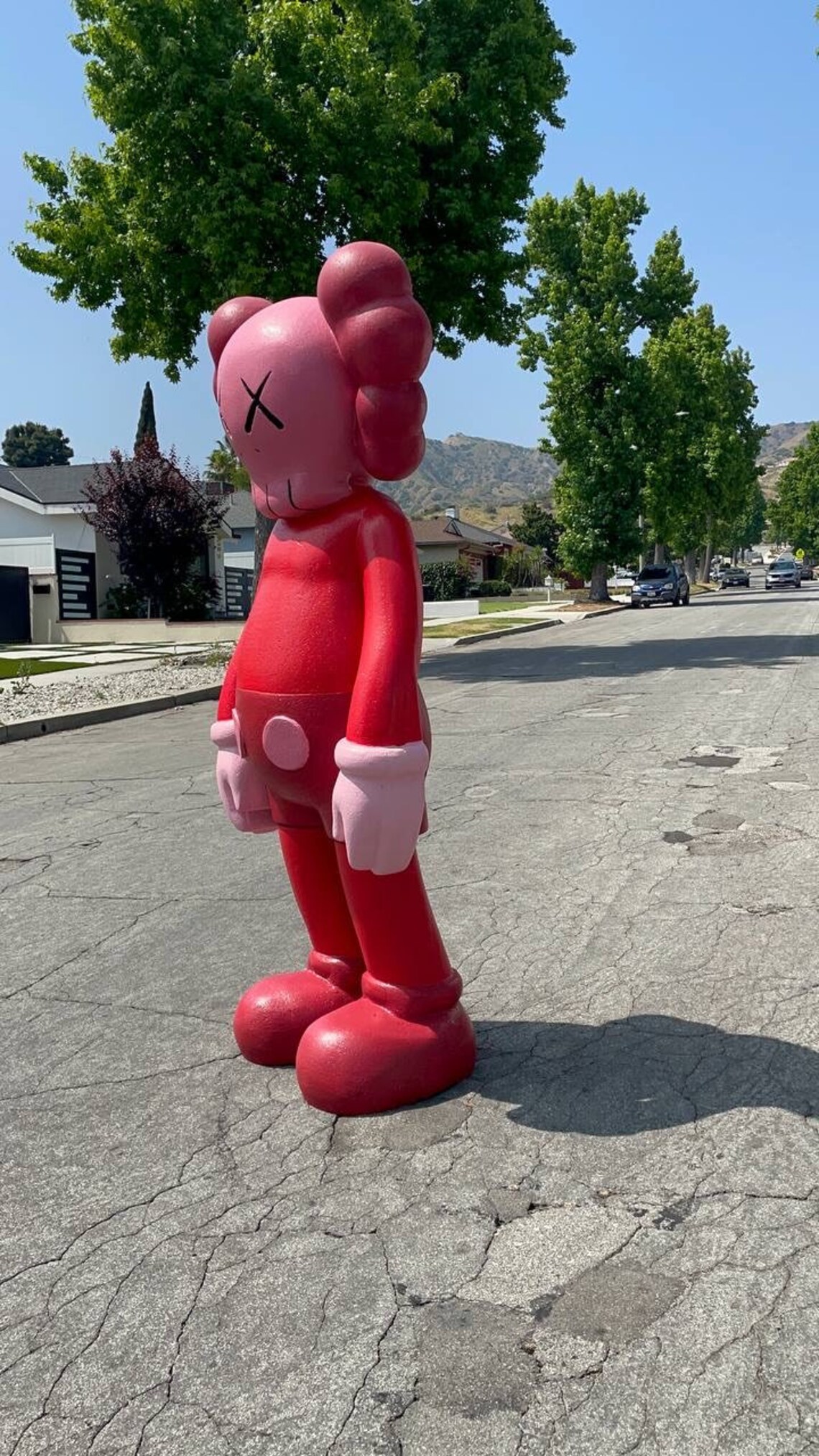 7 FEET Tall Life Size Kaws Inspired Figure for Interior and Exterior ...