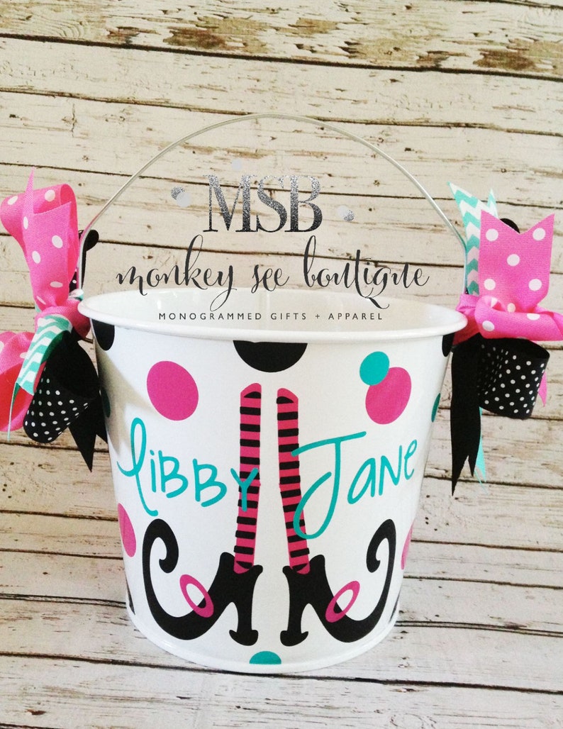 Sassy Witch Boot Halloween Candy Bucket - Etsy