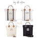 Custom Monogrammed Canvas Flight Tote Bag Featuring Leather Handles and ...