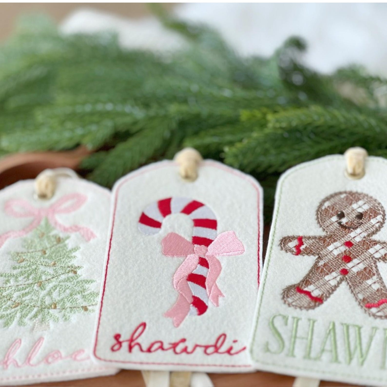 Personalized Candy Cane Stocking Tag – Holiday Keepsake Ornament - Etsy