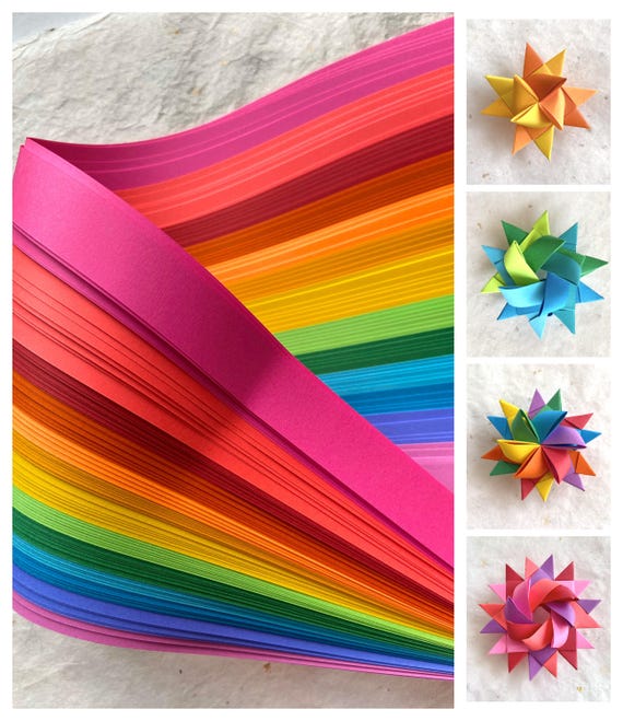 German Star Paper Strips What About Pie: Make A German Paper Star To