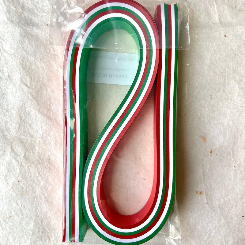 Red and White Paper Stars - Etsy