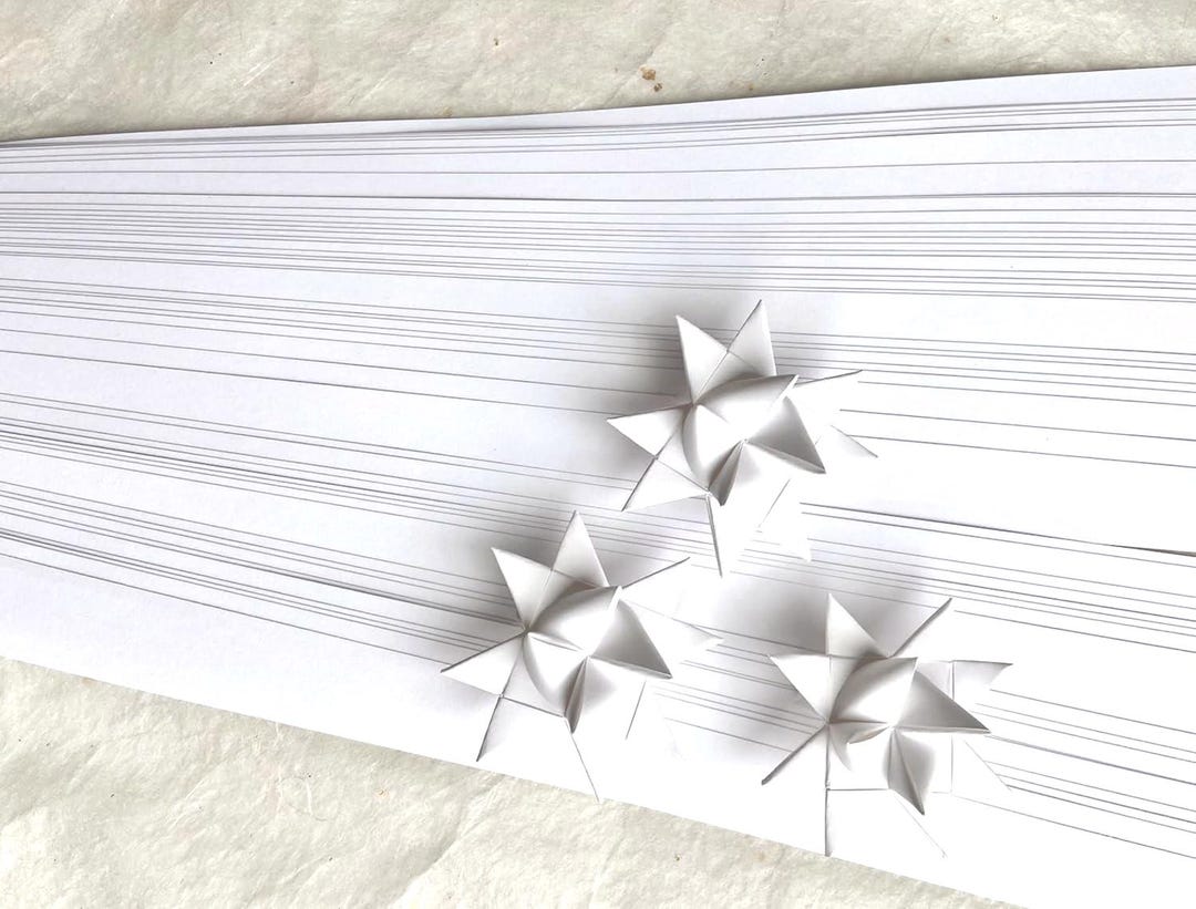 DOLLAR PACKS White~ Froebel Paper Strips (50ct) - Etsy