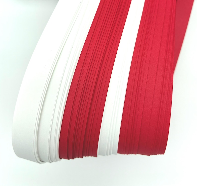 Paper Star Kit~ Froebel Paper Strips & Instructions (100ct) Red/white ...