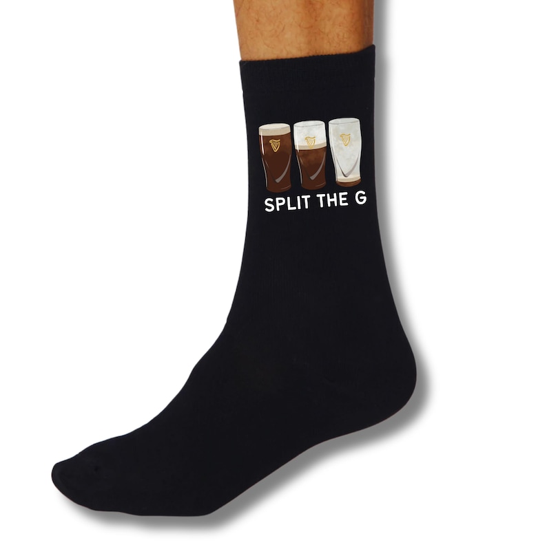Split the G Guinness Inspired Socks: Split the G Guinness Gift Beer ...