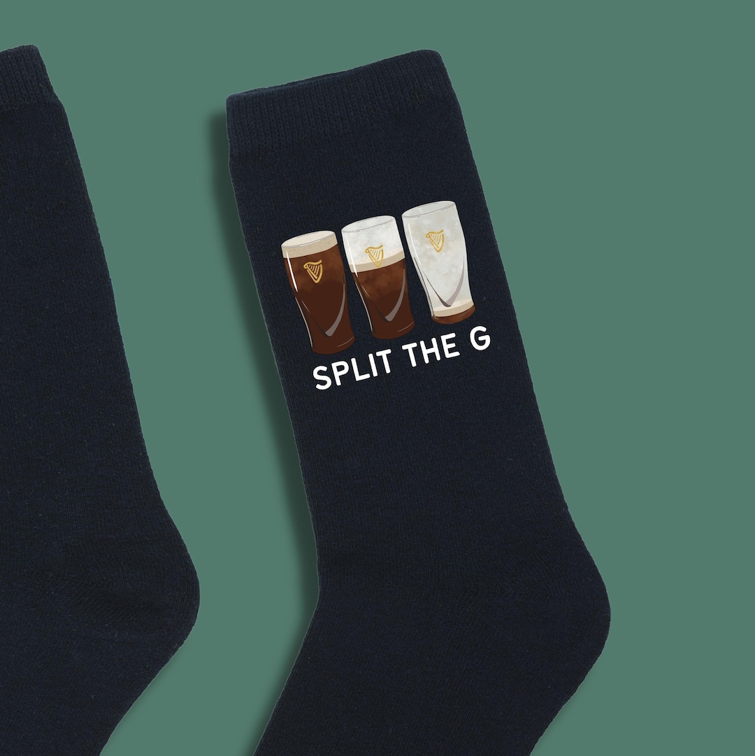 Split the G Guinness Inspired Socks: Split the G Guinness Gift Beer ...