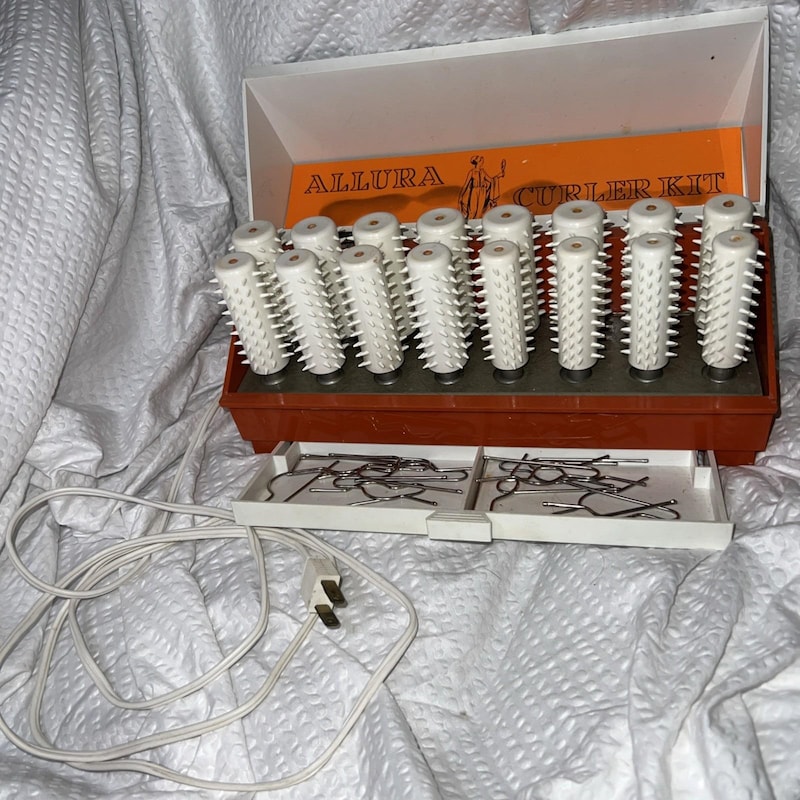 Vintage Hair Curlers - Etsy