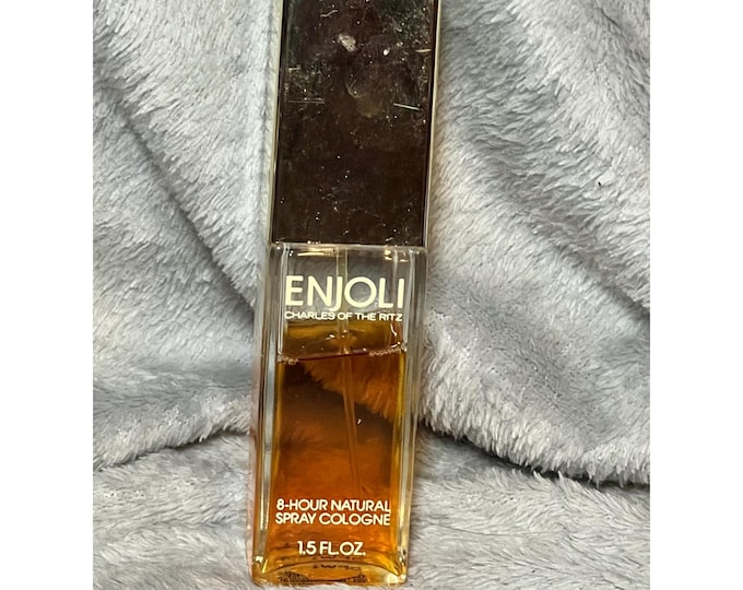 Vintage Print Ad 80's Enjoli Perfume Genuine Magazine Advertisement ...