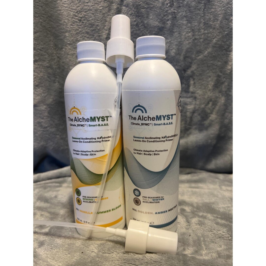 The Alchemyst Hair Primer Set 12oz No1 No2 Leave-on Conditioner ...