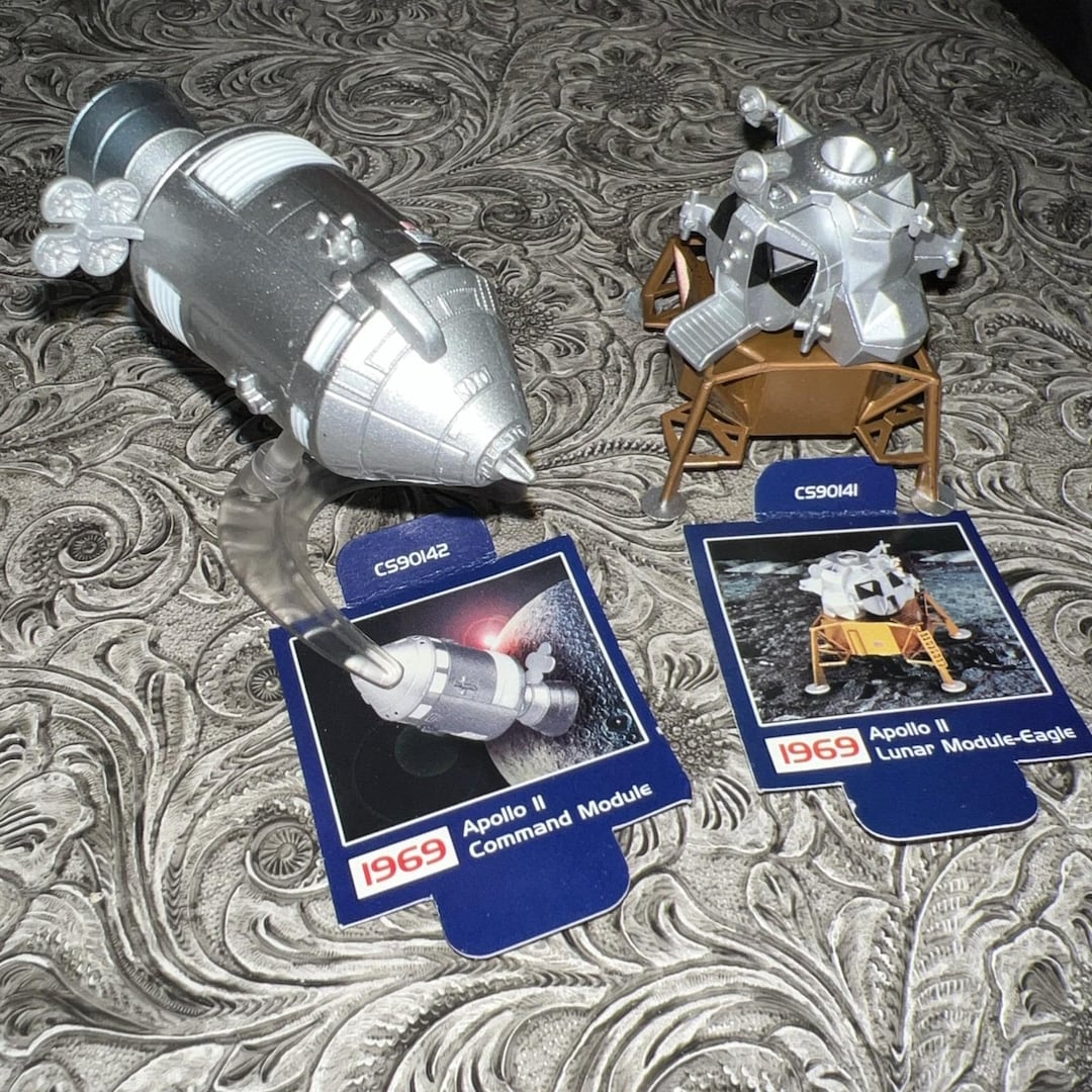 Corgi Apollo 11 Comand Module & Lunar Lander With Cards - Etsy