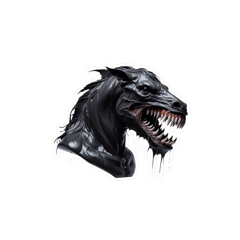 Folklore Kelpie Shape Shifter Sticker Unique Monster Collectable Gift ...