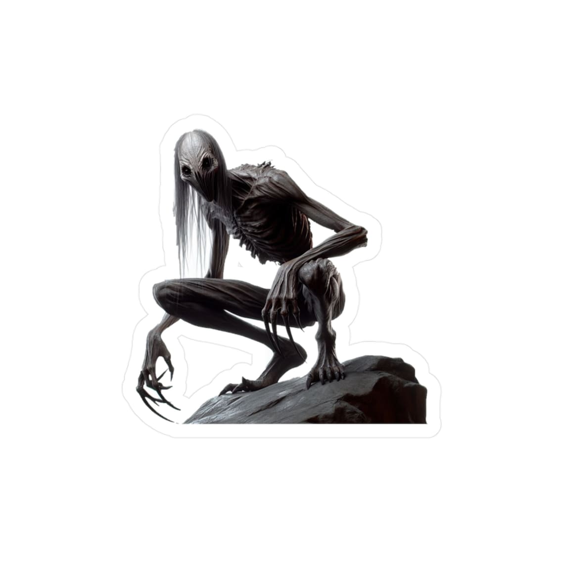 Folklore the Rake Sticker Unique Monster Collectable Gift Mystical ...