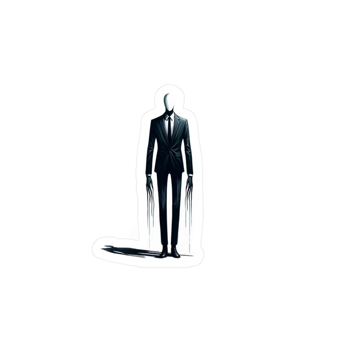 Folklore Slenderman Sticker Unique Monster Collectable Gift Mystical ...