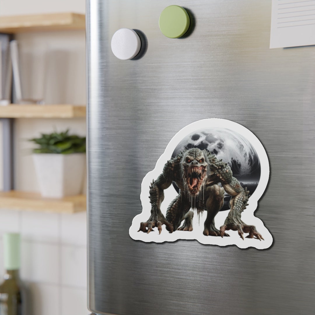 Folklore Bunyip Magnet Unique Monster Collectable Gift Mystical Cryptid ...