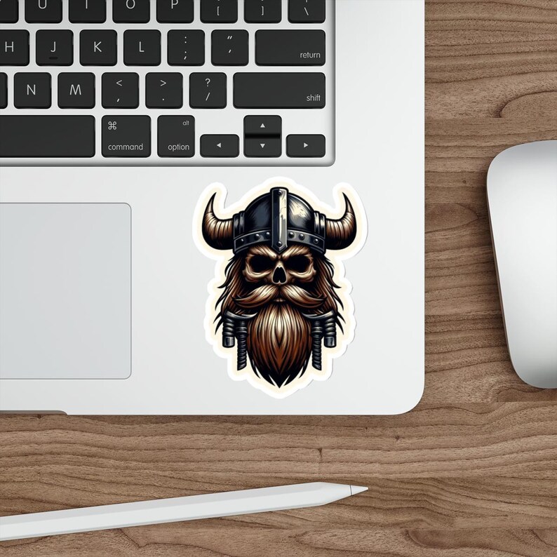 Viking Die-cut Stickers Norse Mythology Decals for Laptops, Water ...