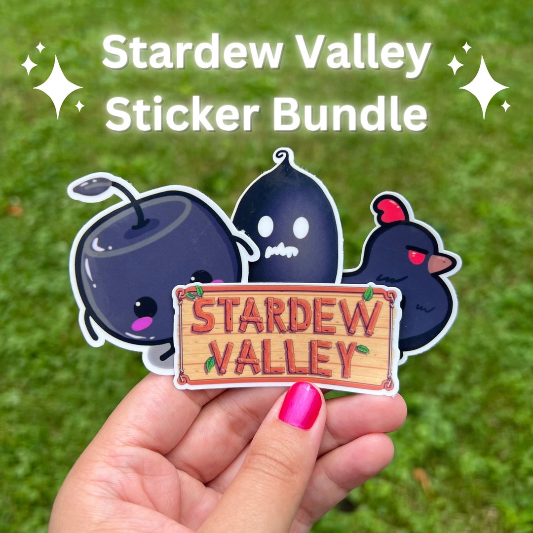 Stardew Valley Sticker Bundle Set of Four 2 Inch Stickers High Quality ...