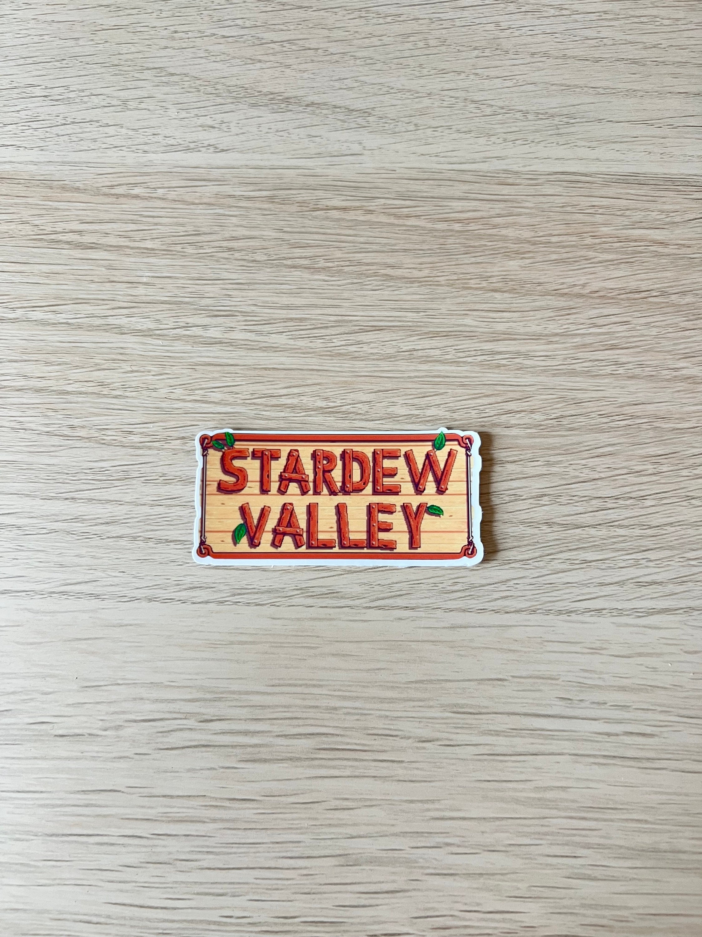 Stardew Valley Inspired 2 Inch Logo Sticker High Quality Vibrant Colors ...