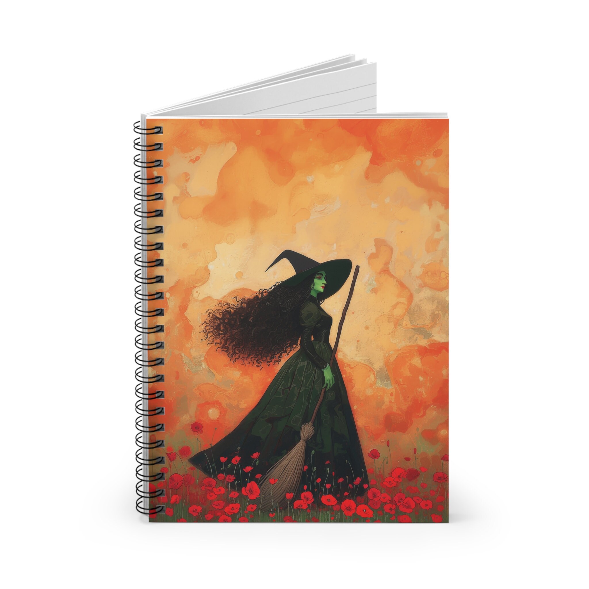 Wicked Witch of the West / Elphaba Spiral Journal - Fairy Tale Fantasy ...