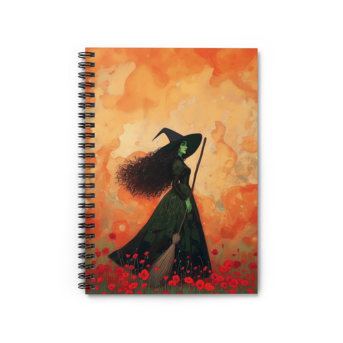 Wicked Witch of the West / Elphaba Spiral Journal Fairy Tale Fantasy ...