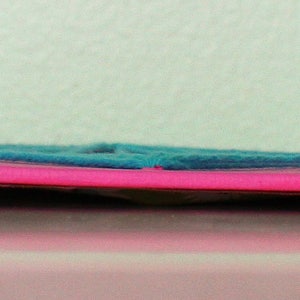 Hot Pink and Bright Blue Midcentury Modern Geometric String - Etsy