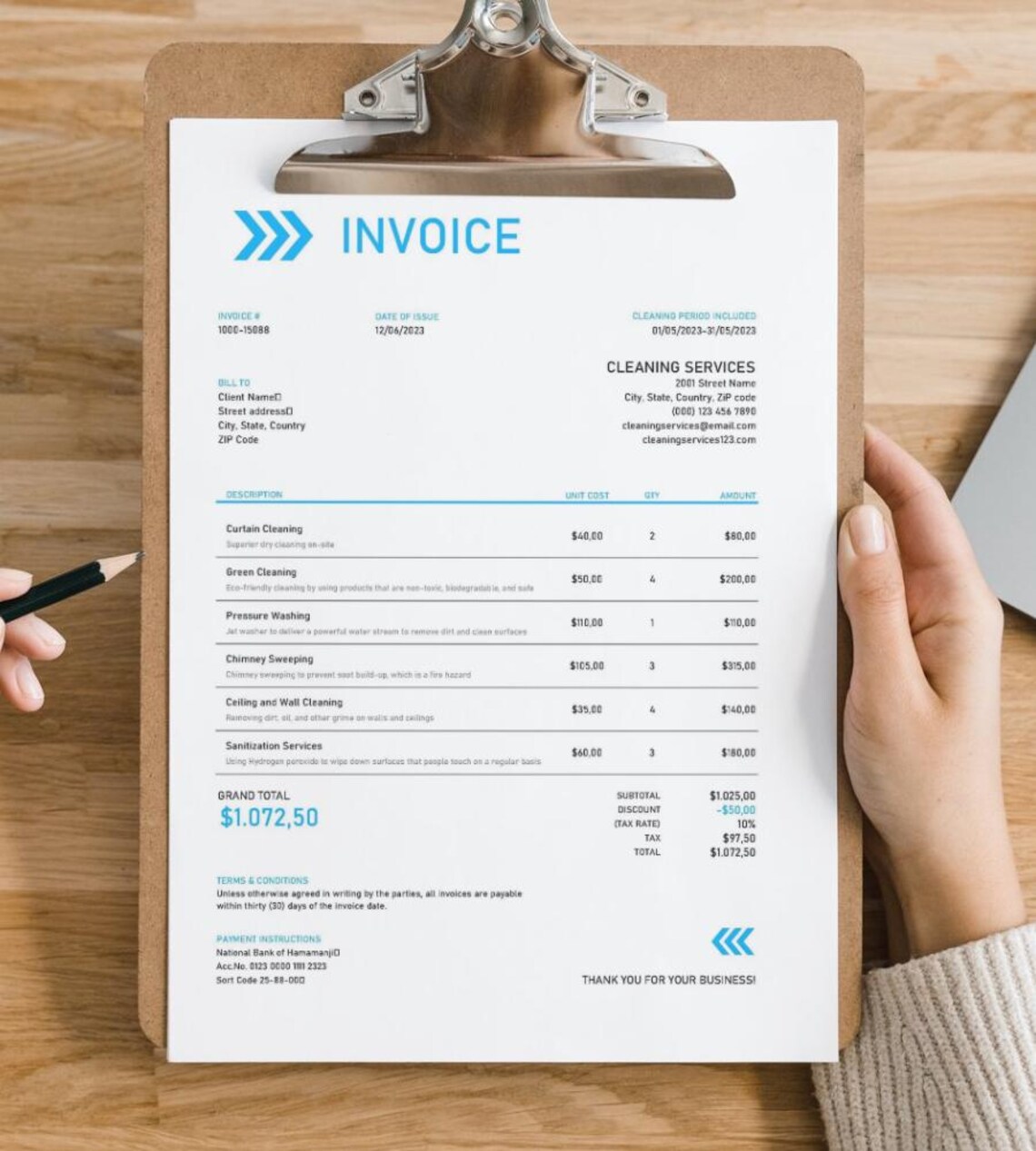 Invoice Excel Plantilla De Factura Profesional En Excel Interactive ...