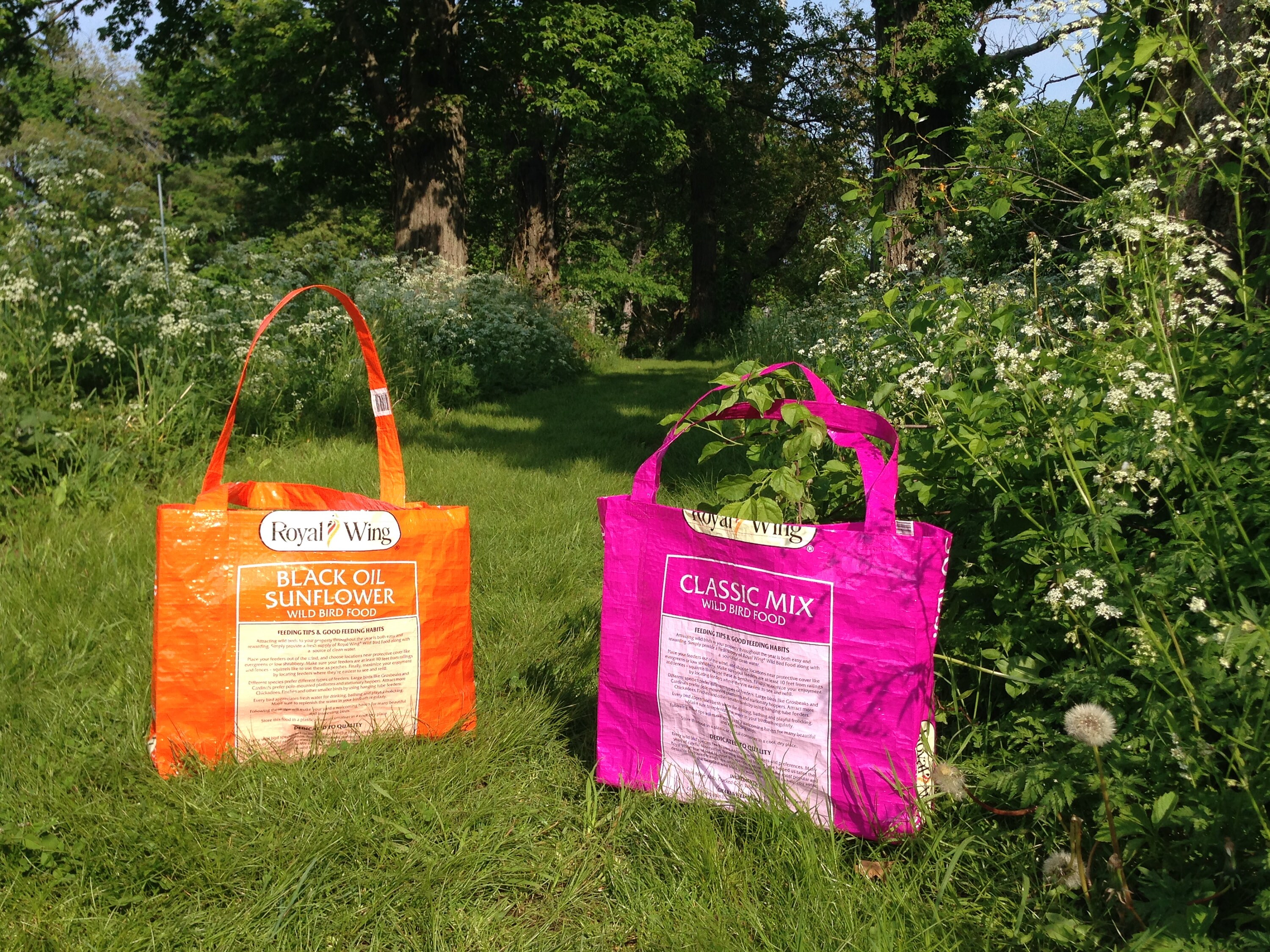 Reusable Feed Bag Tote- Bird Variety - by Cartersafari - Etsy