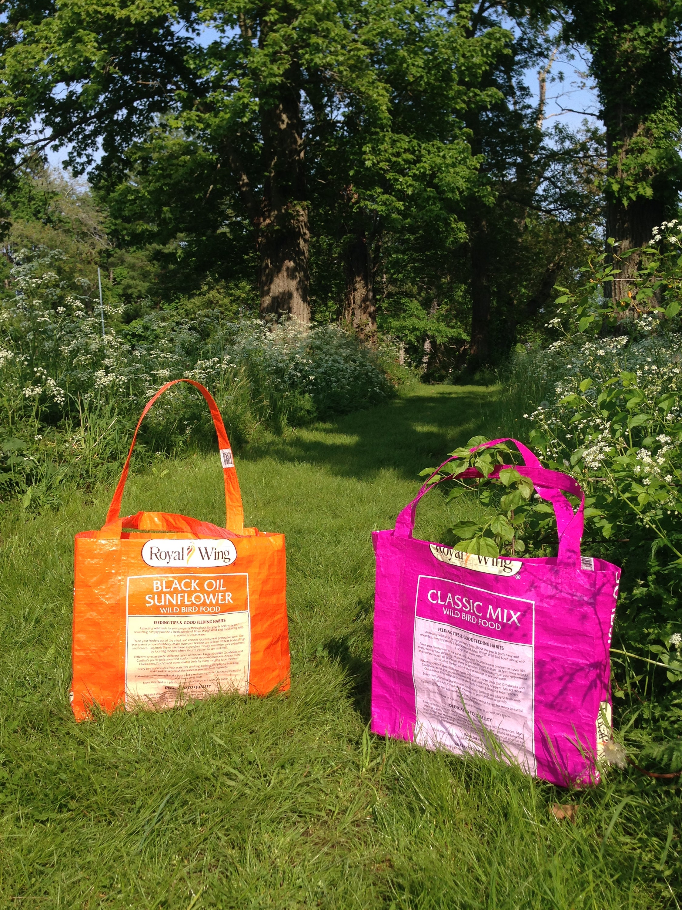 Reusable Feed Bag Tote- Bird Variety - by Cartersafari - Etsy