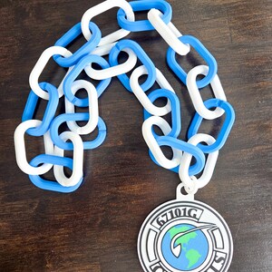 Custom 3D Printed Robotics Hype Chain – Personalized Medallion & Two ...