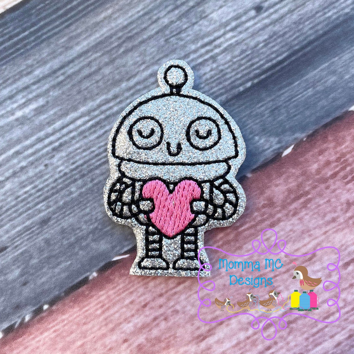 Valentine Heart Robot Love Machine Felt Feltie Machine - Etsy
