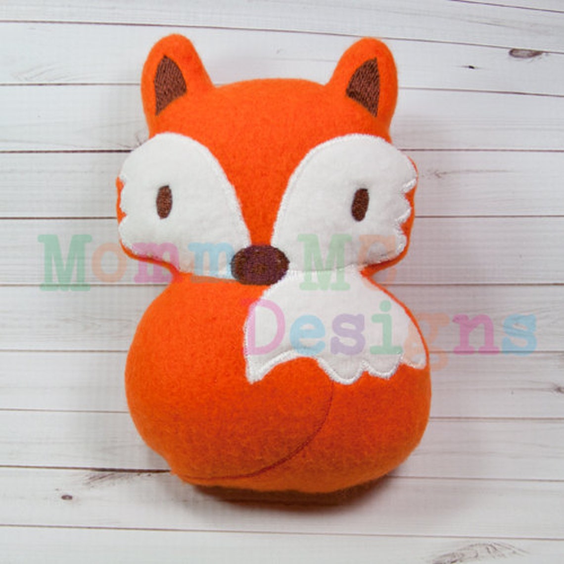 Fox Softie Embroidery Design - Etsy