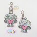 Valentine Robot Love Machine Key Fob Snap Tab Eyelet Key Chain Machine ...
