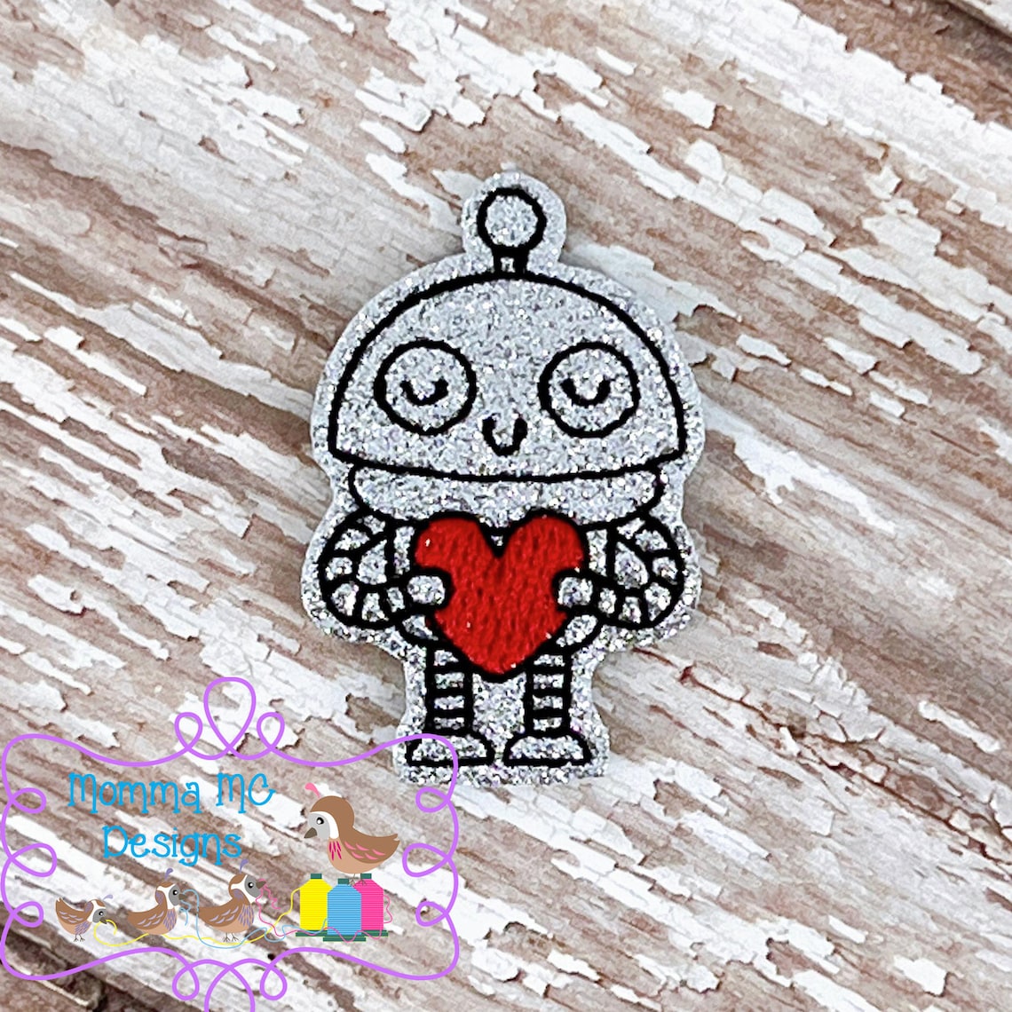 Valentine Heart Robot Love Machine Felt Feltie Machine - Etsy