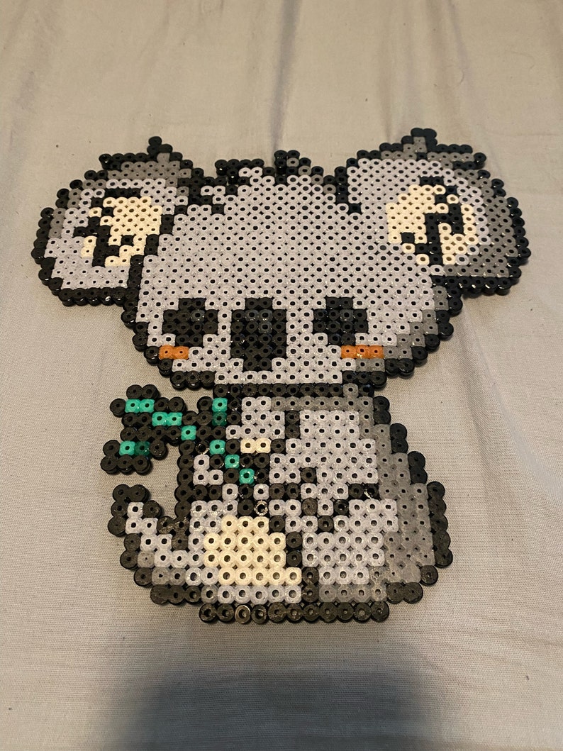 Perler Beads Koala Cute 19cm Wyosart - Etsy
